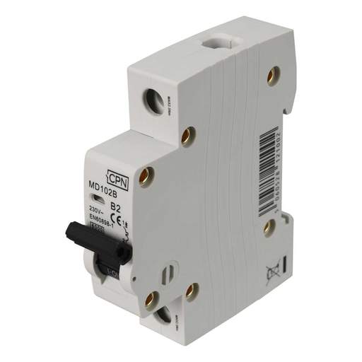 Cudis MD 2A Single Pole 6kA B Curve MCB (MD102B) | CEF