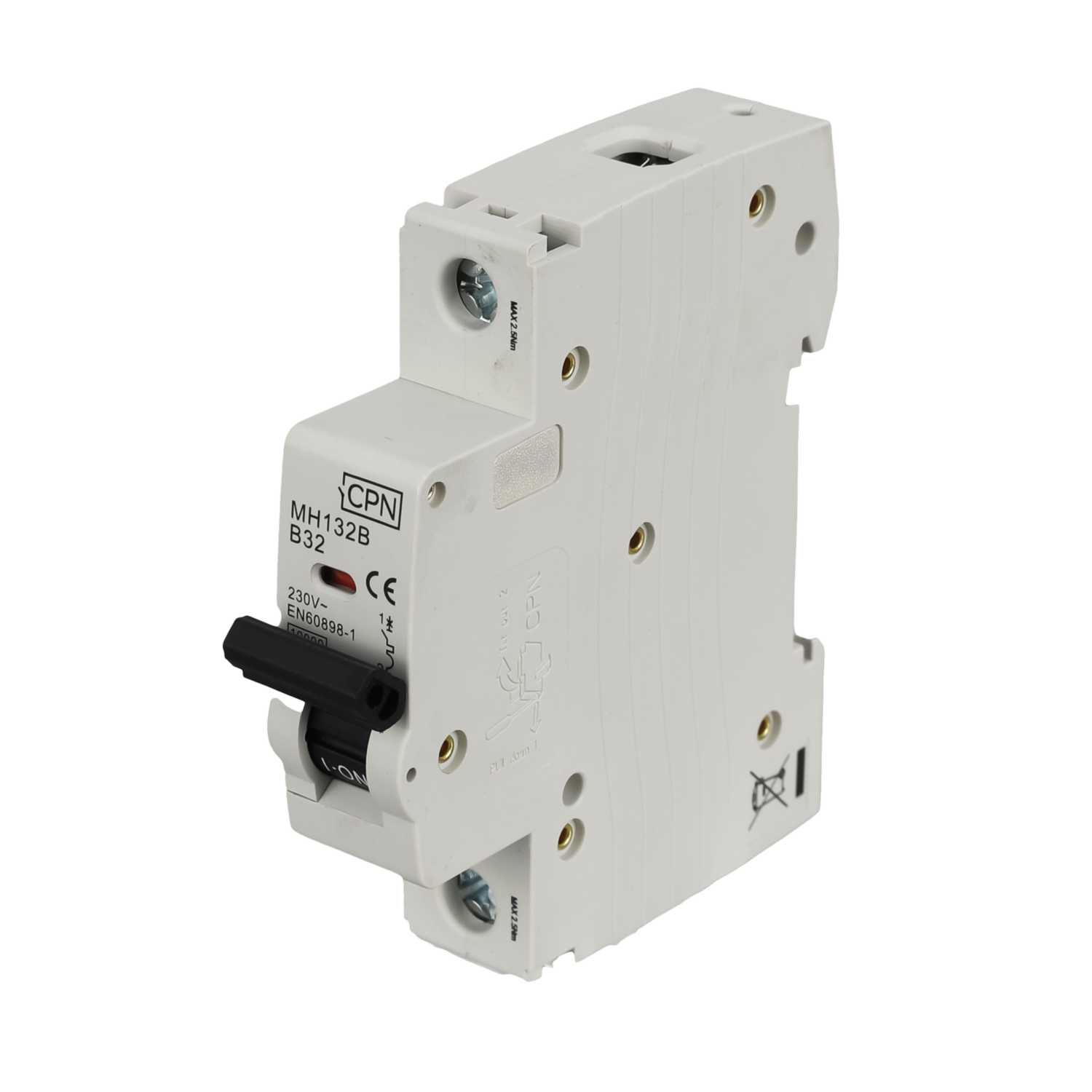 Cudis CPN 32A Single Pole 10kA B Curve MCB (MH132B) | CEF