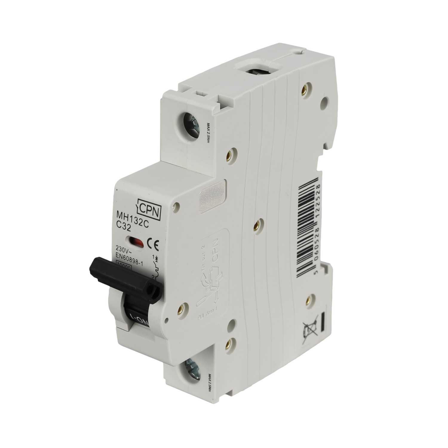 Cudis CPN 32A Single Pole 10kA C Curve MCB (MH132C) | CEF