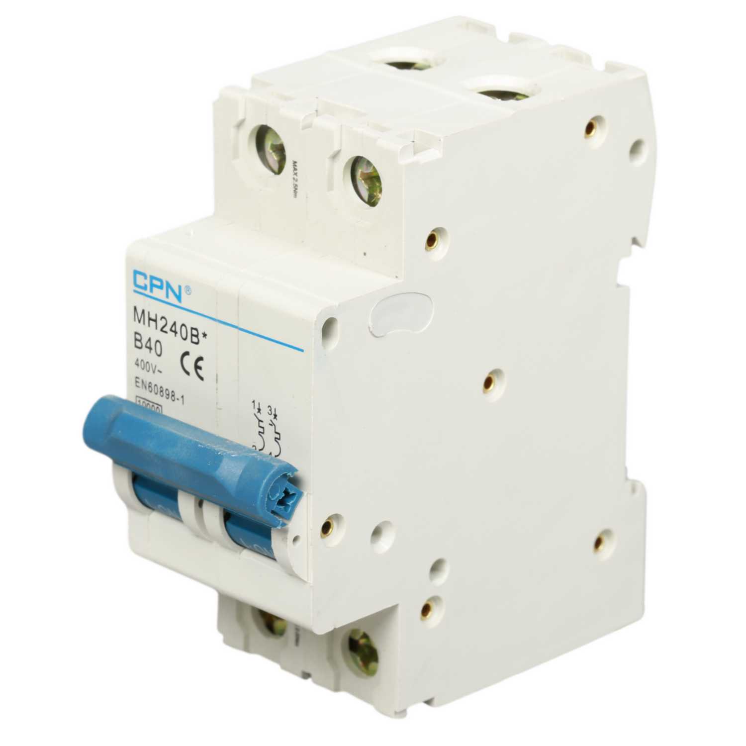 Cudis CPN 40A Double Pole 10kA B Curve MCB (MH240B) | CEF