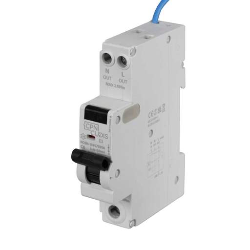 Cudis ROSN 6A 1P+N 1 Module C Curve 6kA 30mA Type A RCBO (ROSN-106C/030A) | CEF