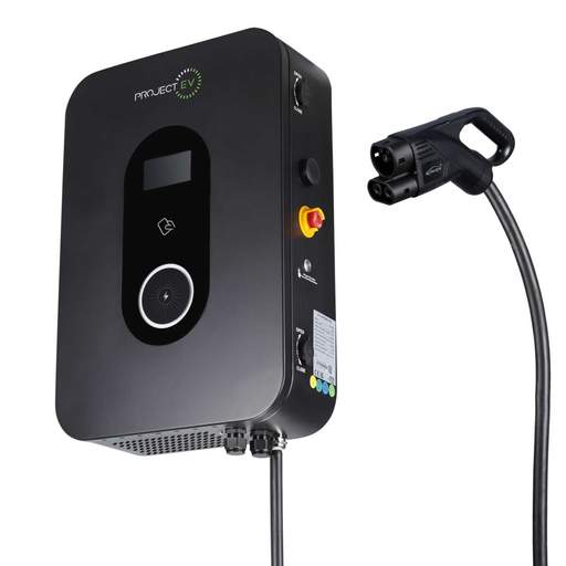 Project EV 20kW Wall DC Charger with CCS Tethered Lead and RFID (EVD ...