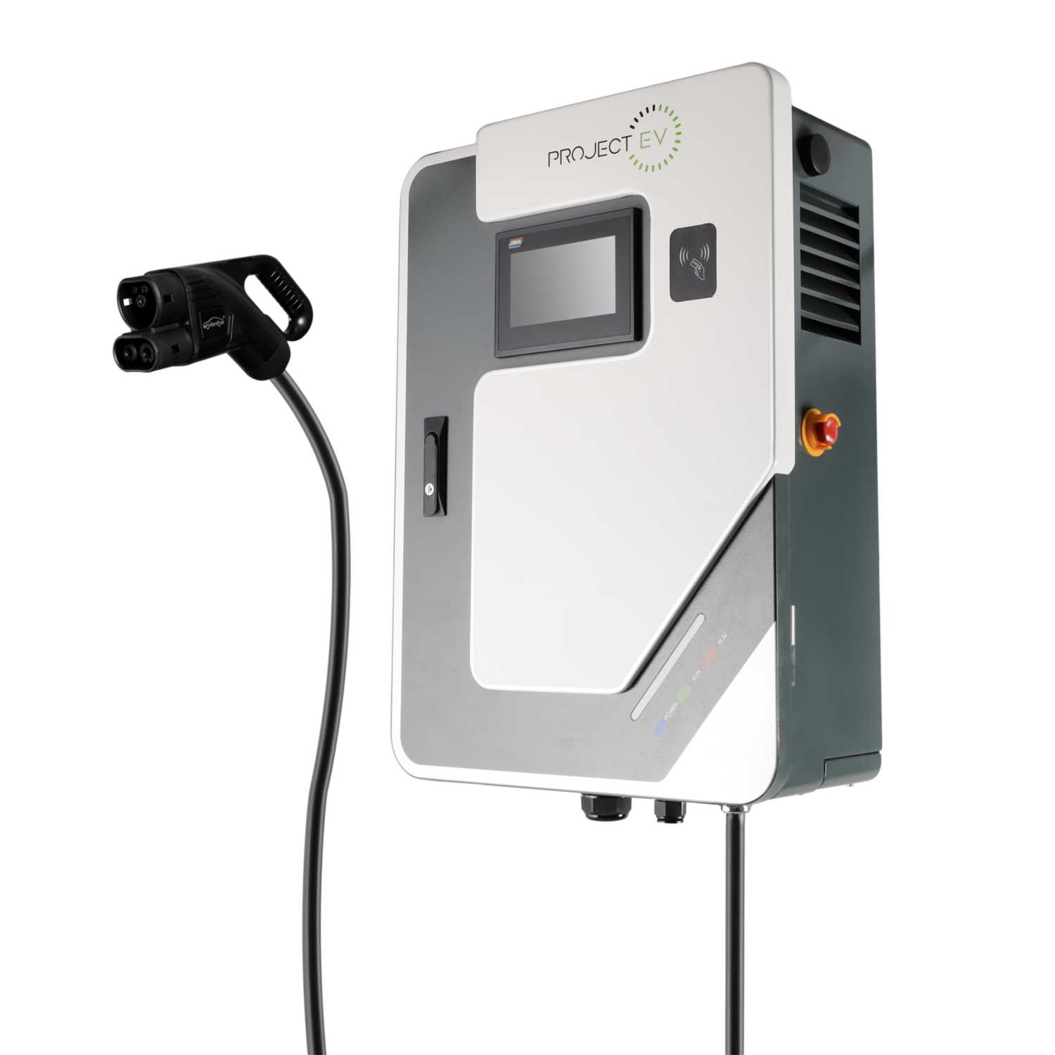 Project EV 40kW Wall DC Charger with CCS Tethered Lead and RFID (EVD40S ...