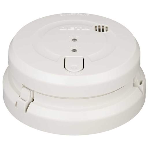 Deta 230V Mains Optical Smoke Alarm with Battery Back Up (1163) | CEF