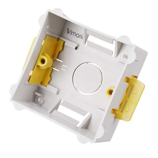 Deta 1 Gang 35mm Deep Dry Lining Box White (DB2547) | CEF