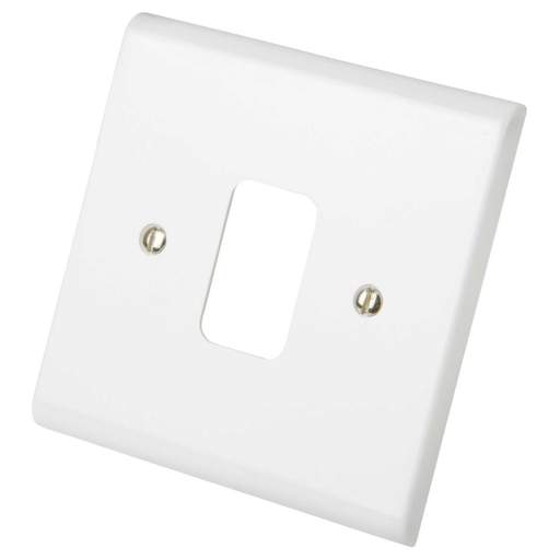 Deta 1 Gang Grid Front Plate (G3301) | CEF