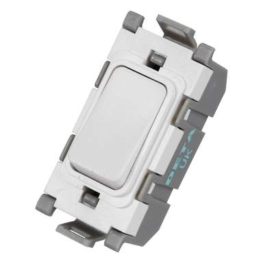 Deta 20A Double Pole Grid Switch (G3514) | CEF