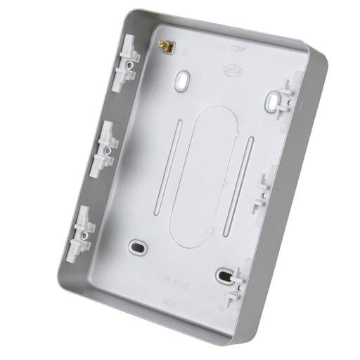 Deta 9/12 Gang Surface Mounting Box Metal Clad with Knockouts (M1231) | CEF