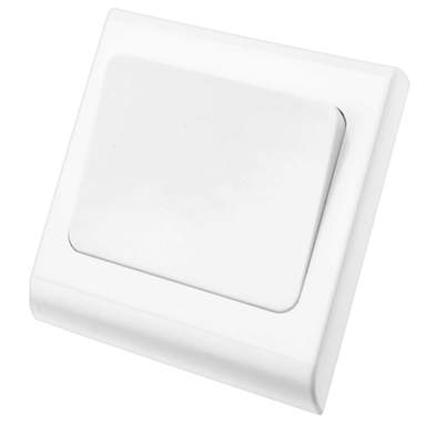 Deta 10A 1 Gang 2 Way Wide Rocker Switch White (S1345) | CEF