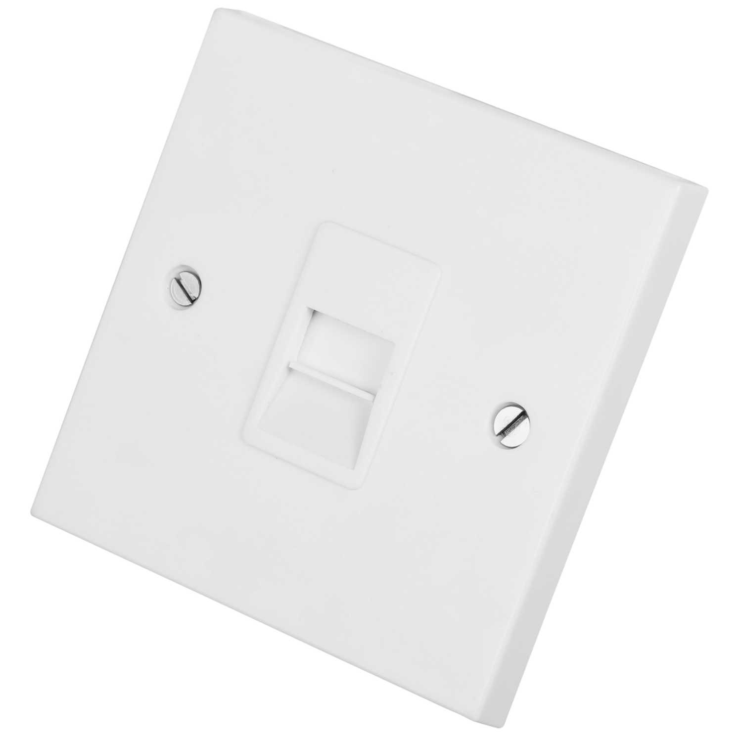 Deta 1 Gang Master Telephone Socket (V1352) | CEF