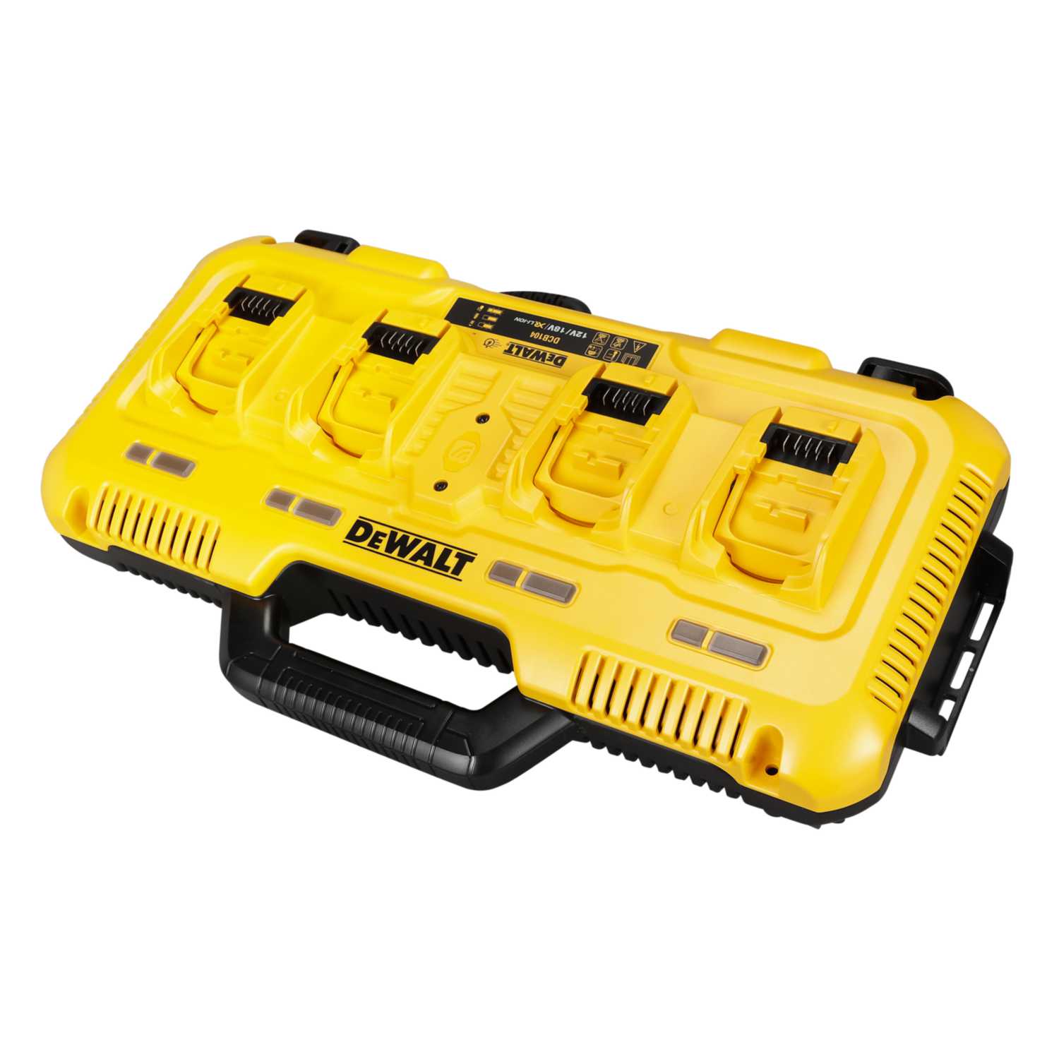 DeWALT DCB104-XJ XR Multi Voltage 8A 4 Port Battery Charger (DCB104-GB ...