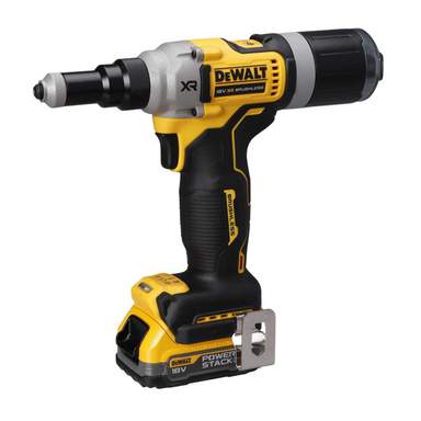 DeWALT DCF403E1T-GB 18V XR 3/16" Brushless Riveter with 1 x 1.7Ah ...