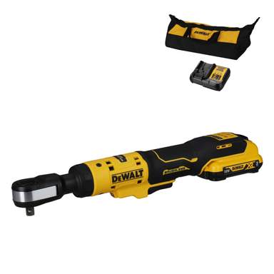 DeWALT DCF503D1-GB 12V XR ⅜" Extended Open Head Ratchet with 1 x 2.0Ah ...
