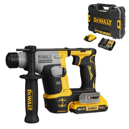 DeWALT DCH172D2 18V XR Brushless SDS+ Hammer Drill with 2 x 2.0Ah ...