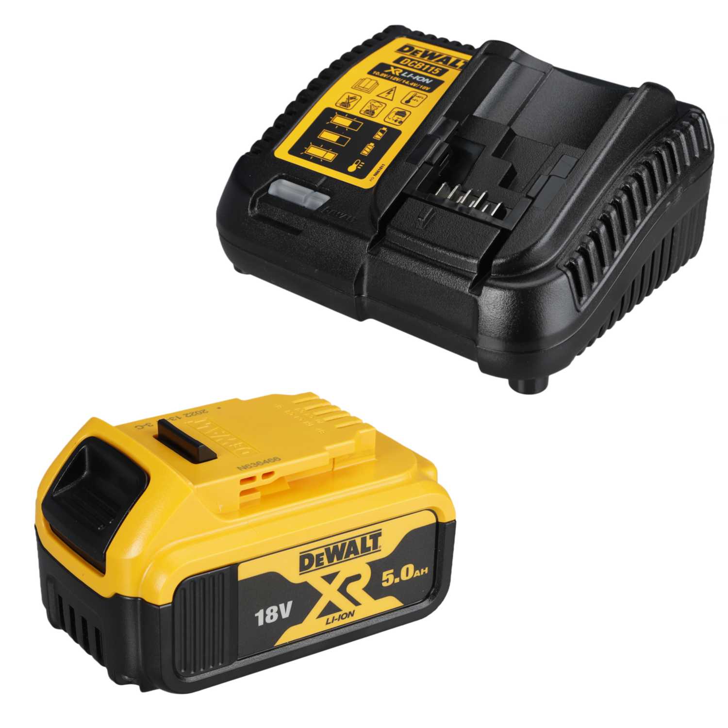 DeWALT DCH263P1-GB 18V 28mm SDS Hammer Drill with 1 x 5.0Ah Battery ...