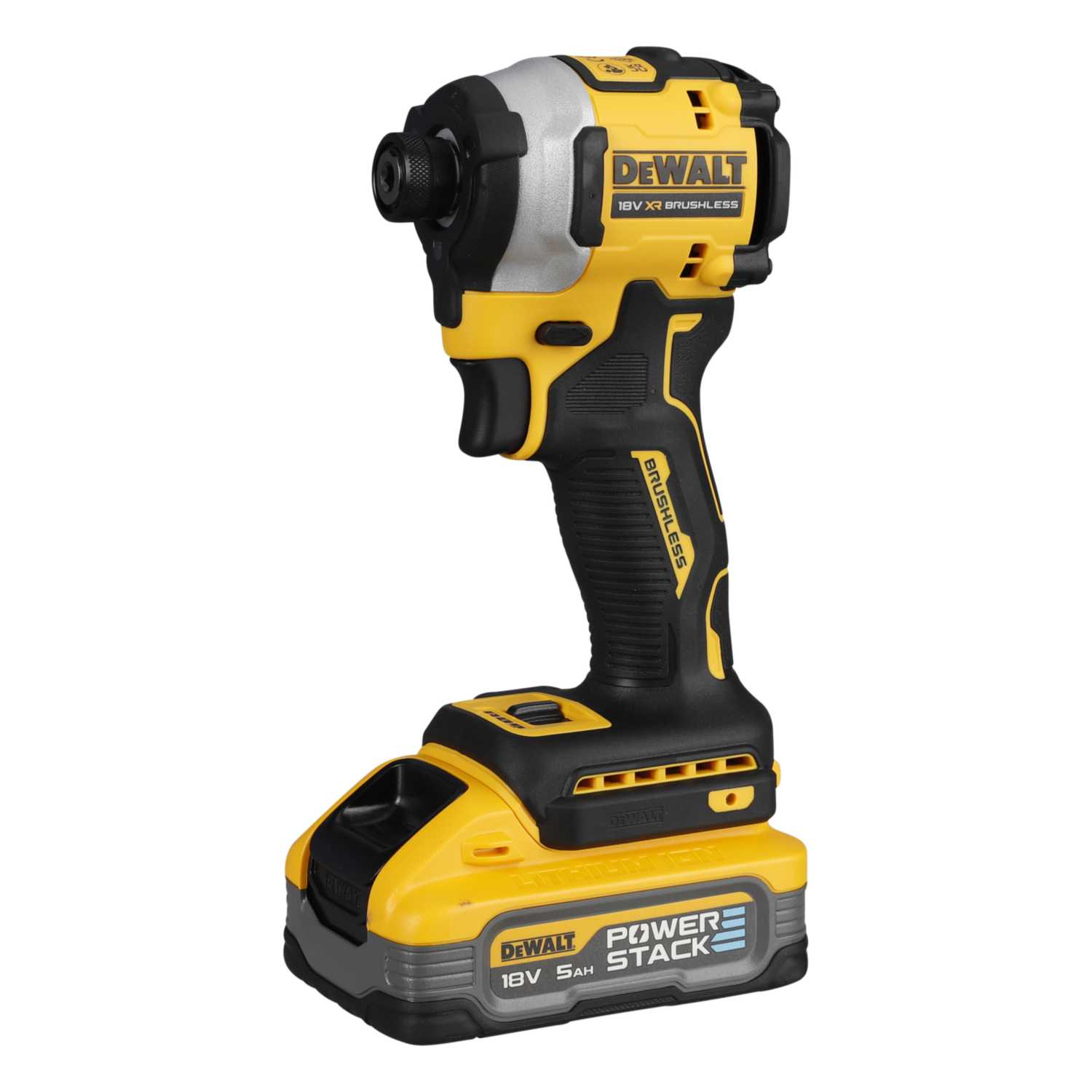 DeWALT DCK2050H2T-GB 18V XR Combi and Impact Driver with 2 x 5.0Ah POWERSTACK Batteries ...