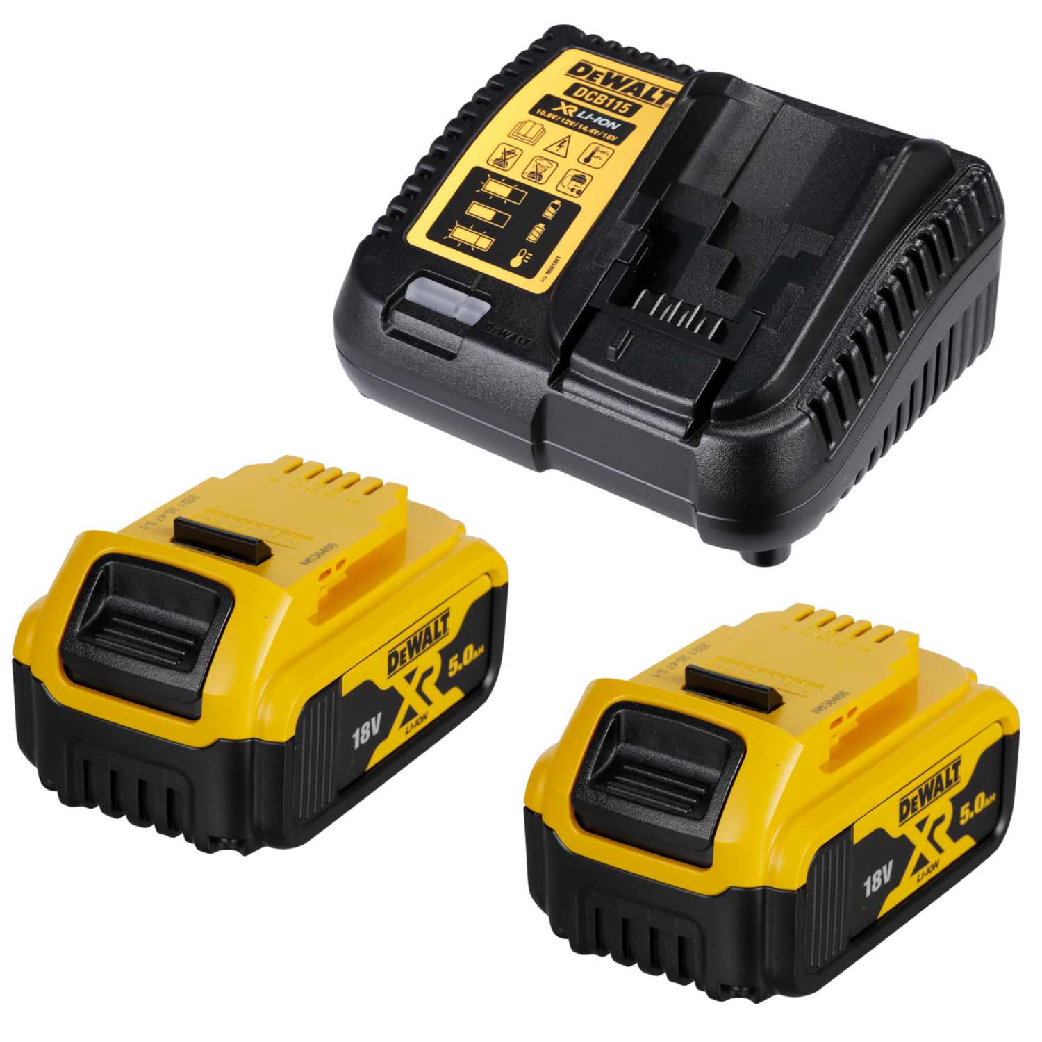 DeWALT DCK2062P2T-GB 18V XR Combi Drill and Impact Driver Kit (DCK2062P2T-GB) | CEF