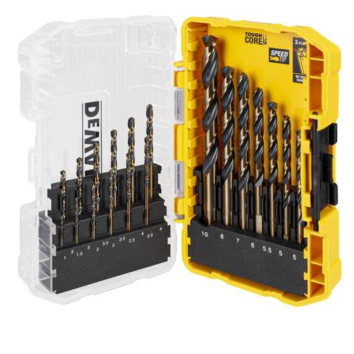 DeWALT DT70728-QZ 19 Piece HSS Black and Gold Drill Set (DT70728-QZ) | CEF
