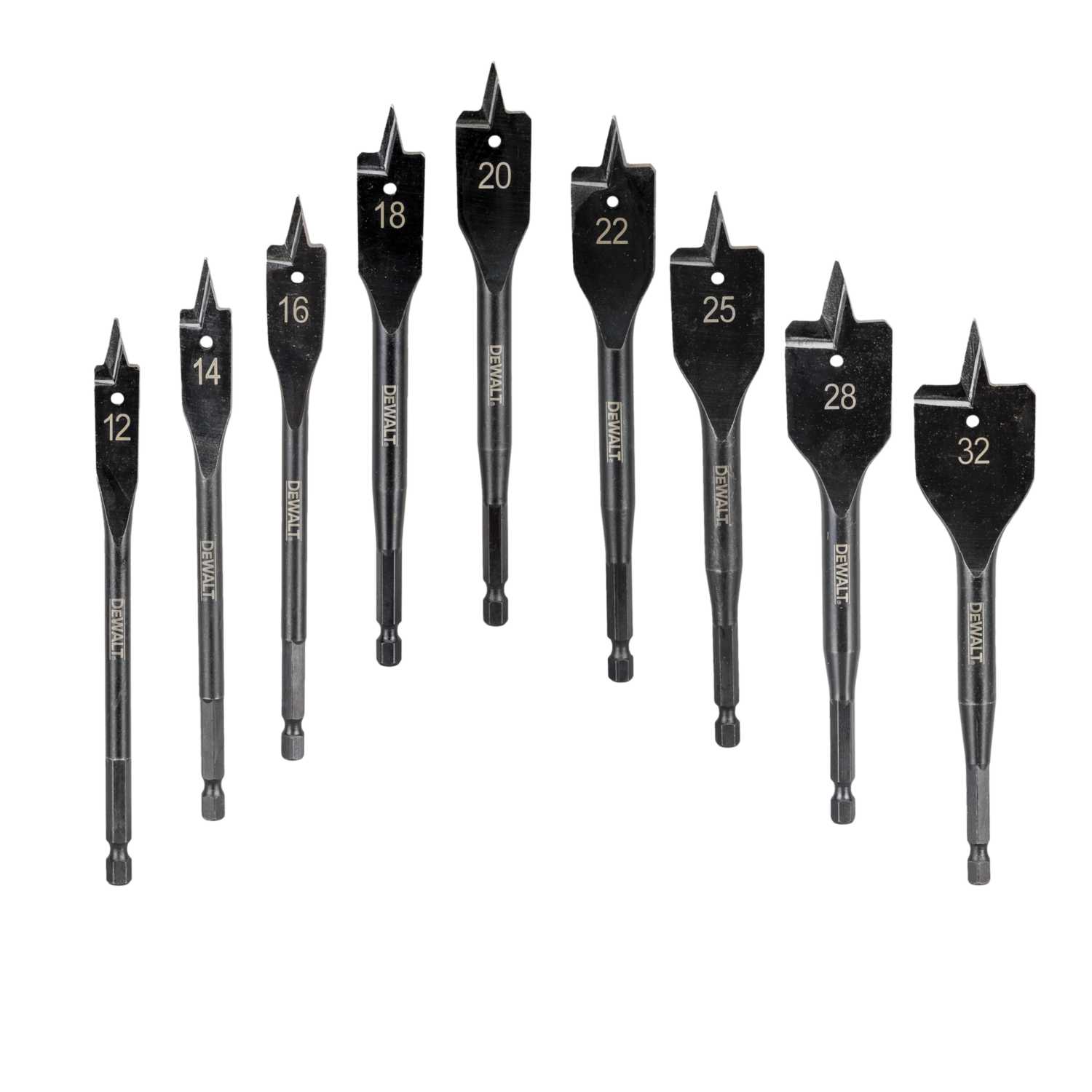 DeWALT DT70751-QZ 9 Piece Extreme Impact Flat Bit Set (DT70751-QZ) | CEF