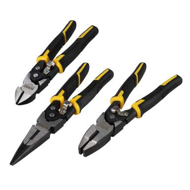 DeWALT 3 Piece Compound Action Pliers Set (DWHT0-70485) | CEF