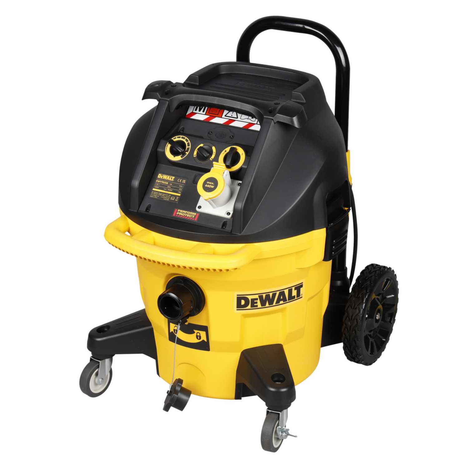 DeWALT DWV905M-LX 38L M-Class Construction Dust Extractor 110V (DWV905M ...