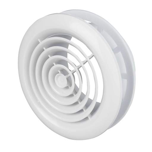 Domus Ventilation Monsoon 100mm 4" Circular Air Diffuser White (4907W ...