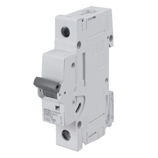 Dorman Smith 63A Single Pole 10kA C Curve MCB (K1PC63) | CEF