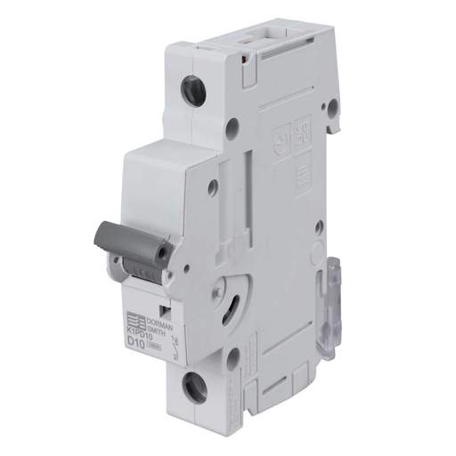Dorman Smith 10A Single Pole 10kA D Curve MCB (K1PD10) | CEF