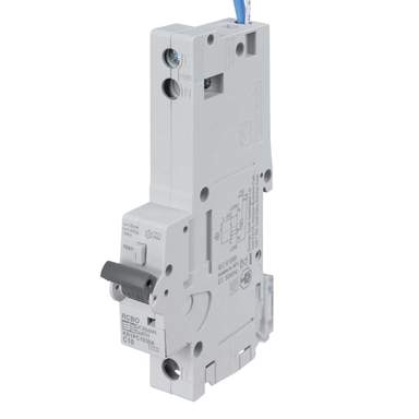 Dorman Smith Loadlimiter 10A Single Pole 1 Module C Curve 10kA 30mA Type A RCBO (KR1PC1030A) | CEF
