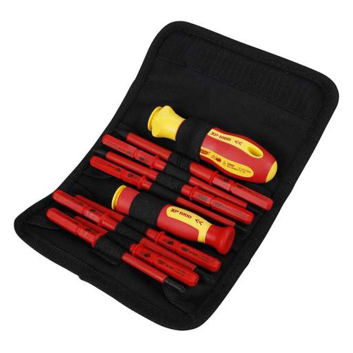 Draper Tools 10 Piece XP1000 VDE Interchangeable Blade Screwdriver Set ...