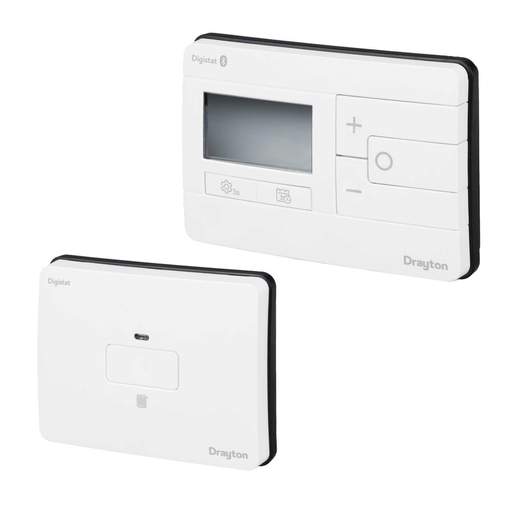 Drayton RF901 Single Channel Wireless Programmable Room Thermostat and ...