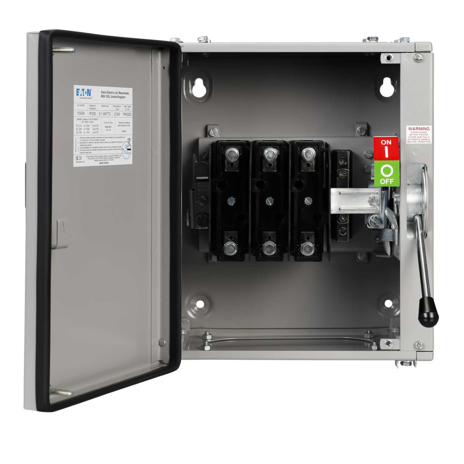 Eaton Glasgow 100A TP+N Fuse Switch Disconnector (103GN) | CEF