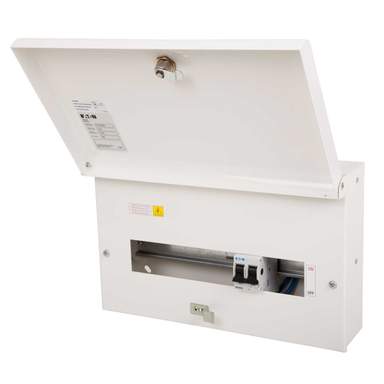 Eaton 12 Way 100A Isolator Incomer Metal Clad Consumer Unit (EAS12S) | CEF