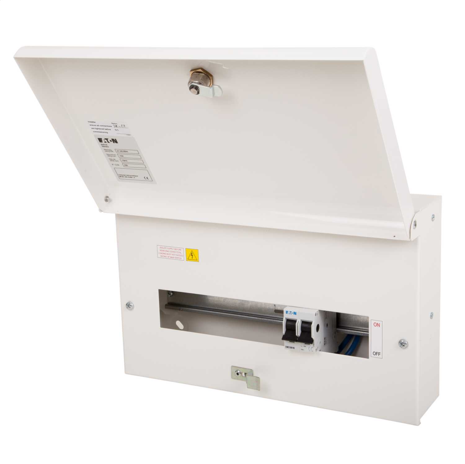 Eaton 12 Way 100A Isolator Incomer Metal Clad Consumer Unit (EAS12S) | CEF