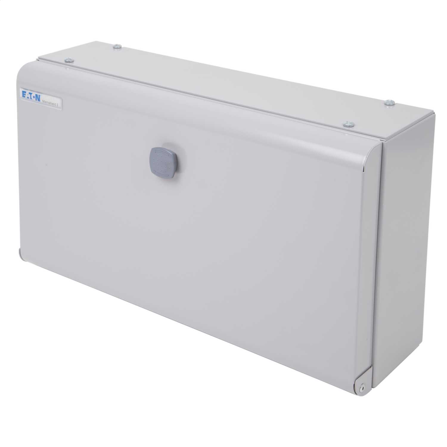 Eaton 15 Module Enclosure with DIN Rail Unglazed Door Grey (EBMXDC15) | CEF