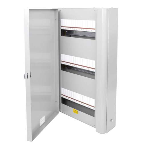 Eaton 3 x 15 Module Enclosure with Din Rail Unglazed Door Grey ...