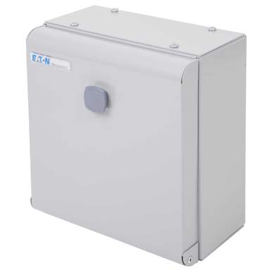 Eaton 6 Module Modular Enclosure with DIN Rail Unglazed Door Grey ...