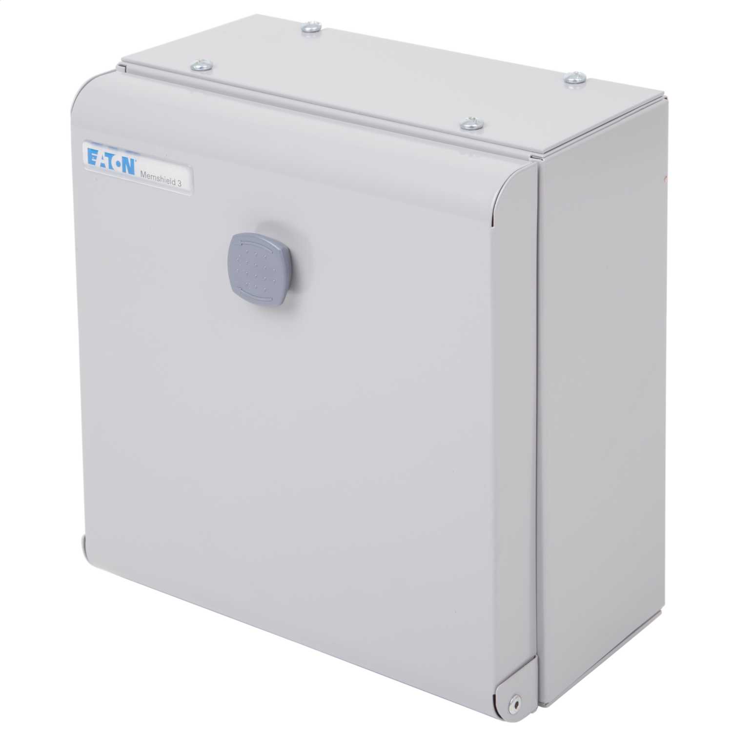 Eaton 6 Module Modular Enclosure with DIN Rail Unglazed Door Grey ...