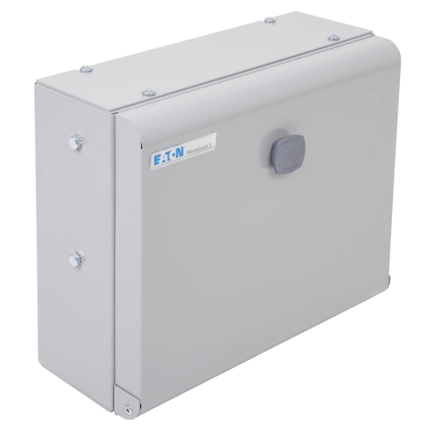 Eaton 9 Module Modular Enclosure with DIN Rail Unglazed Door Grey ...