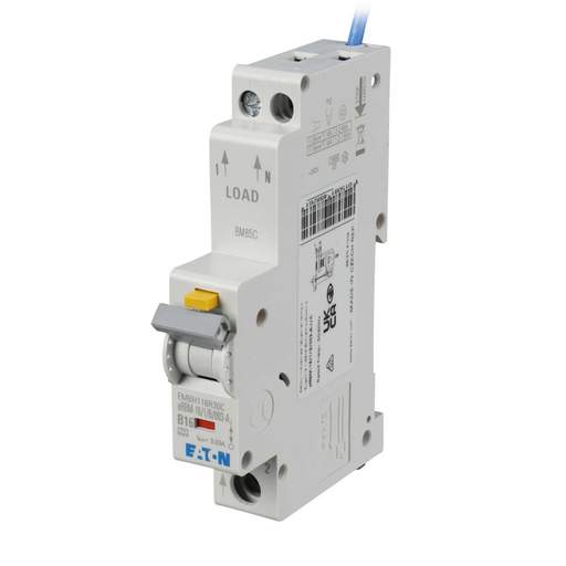 Eaton 16A Single Pole 1 Module B Curve 10kA 30mA Type A RCBO (EMBH116R30C) | CEF