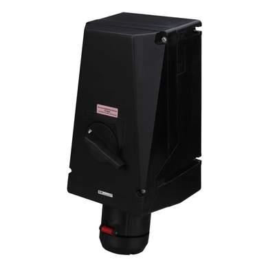 Crouse-Hinds CEAG 63A 3P+E 415V Zone 1 Ex Interlocked Wall Socket Metal ...