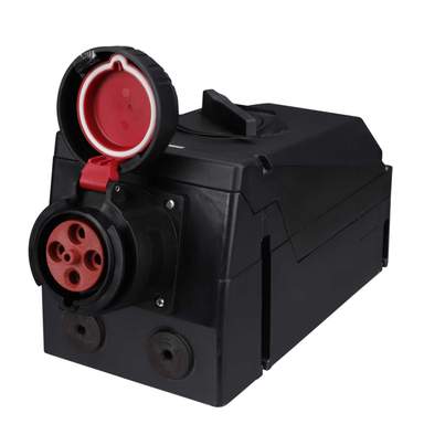 Crouse-Hinds CEAG 63A 3P+E 415V Zone 1 Ex Interlocked Wall Socket Metal ...