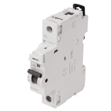 Mem Classic Memshield 2 16A Single Pole 10kA D Curve MCB (MDH116) | CEF
