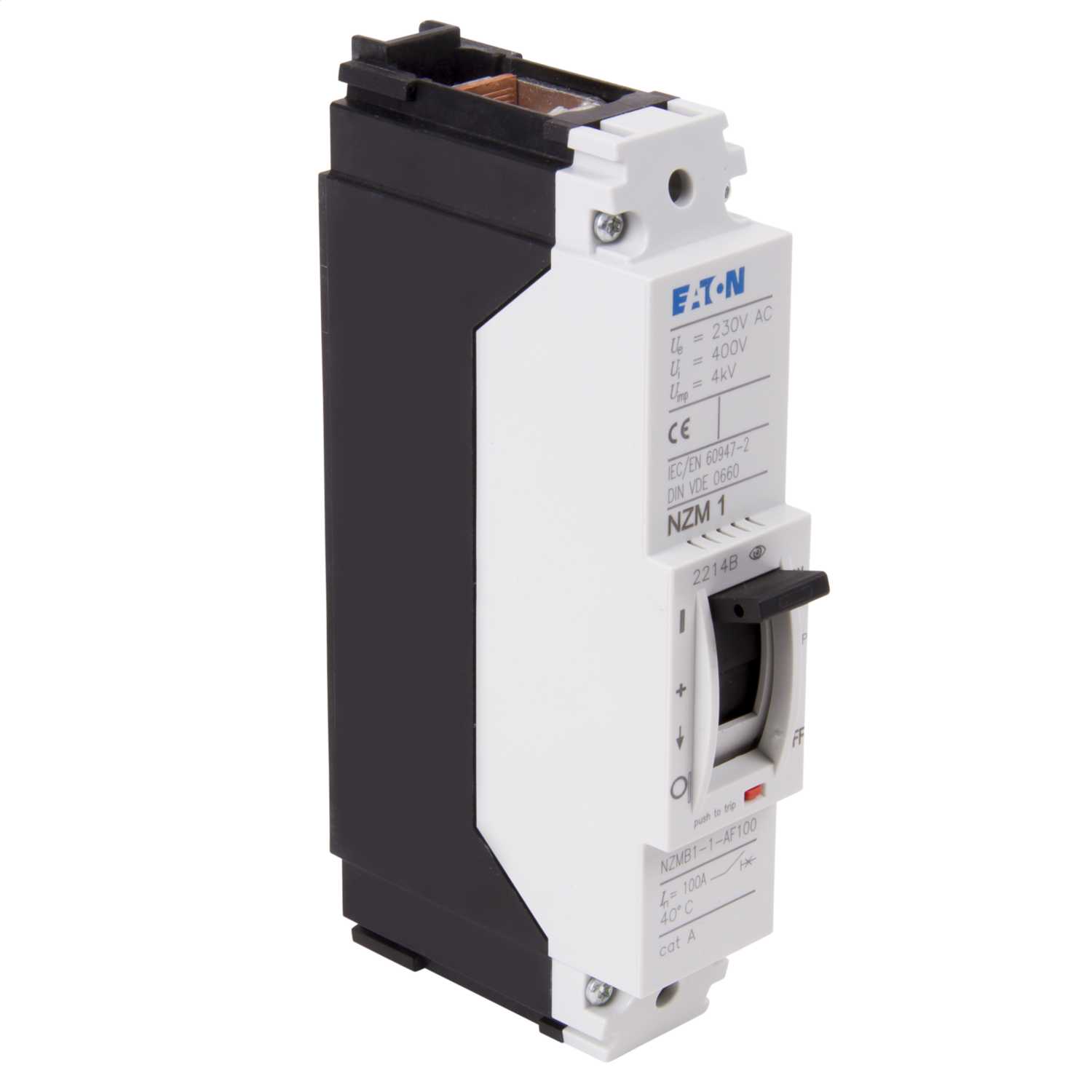 Eaton 100A Single Pole 25kA MCCB (NZMB1-1-AF100) | CEF