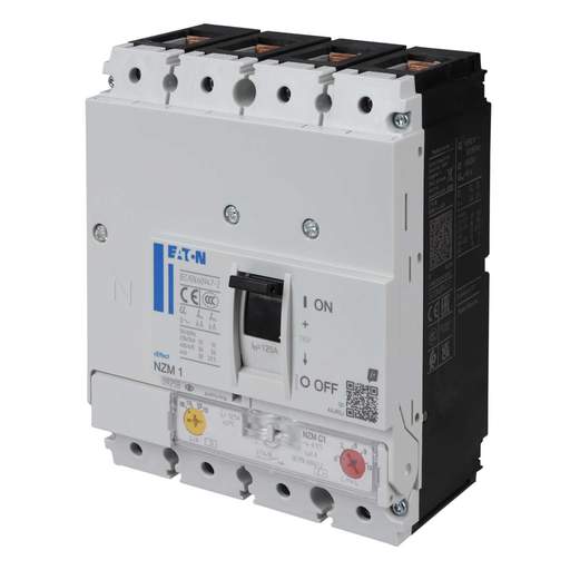 Eaton 125A Four Pole 36kA MCCB (NZMC1-4-A125) | CEF