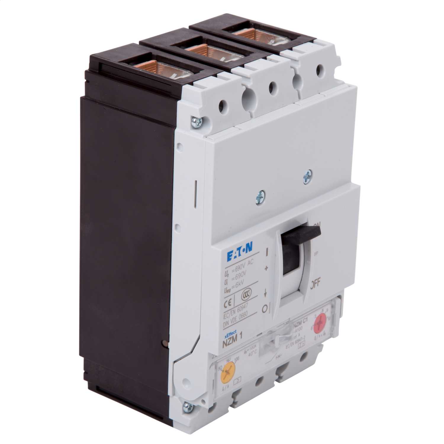Eaton 100A Triple Pole 36kA MCCB (NZMC1-A100) | CEF