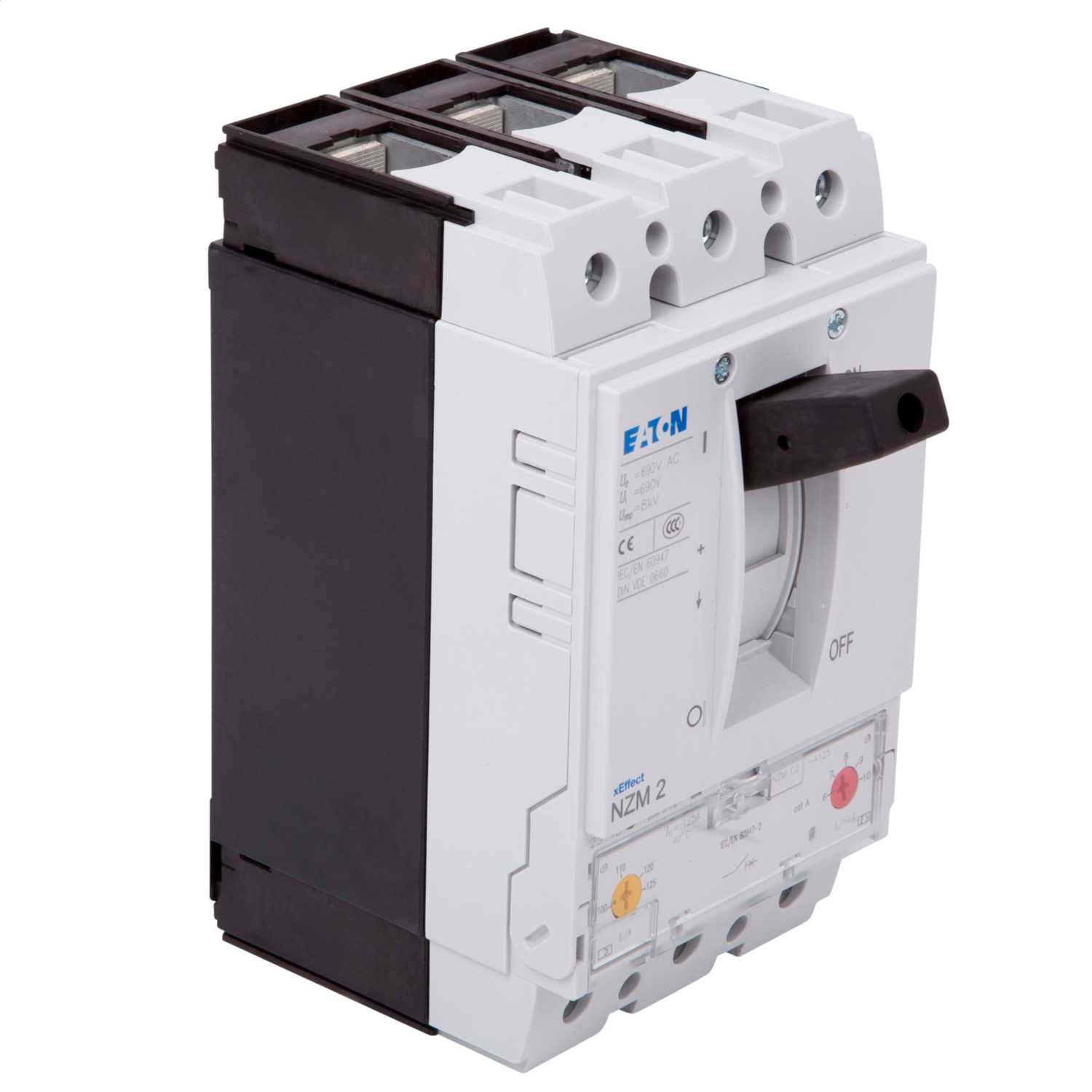 Eaton 125A Triple Pole 36kA MCCB (NZMC2-A125-BT) | CEF