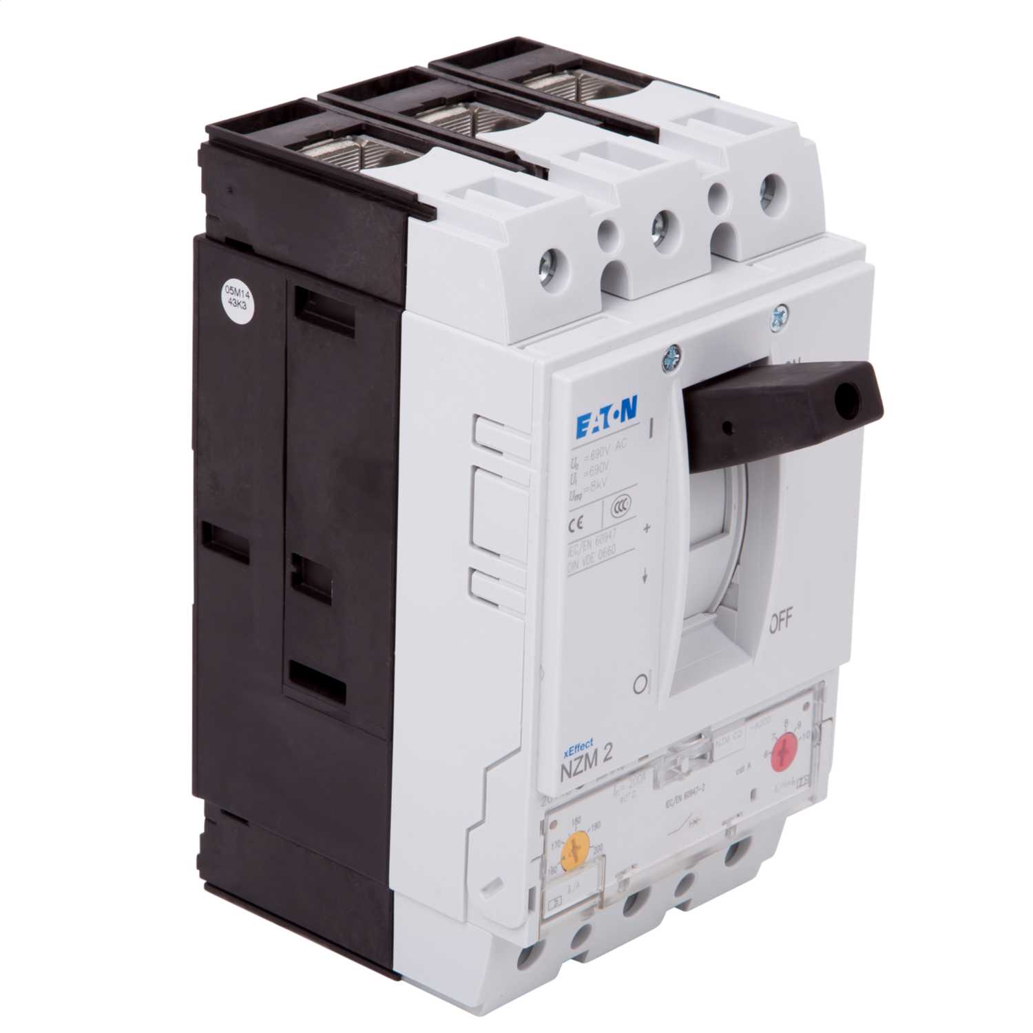 Eaton 200A Triple Pole 36kA MCCB (NZMC2-A200-BT) | CEF