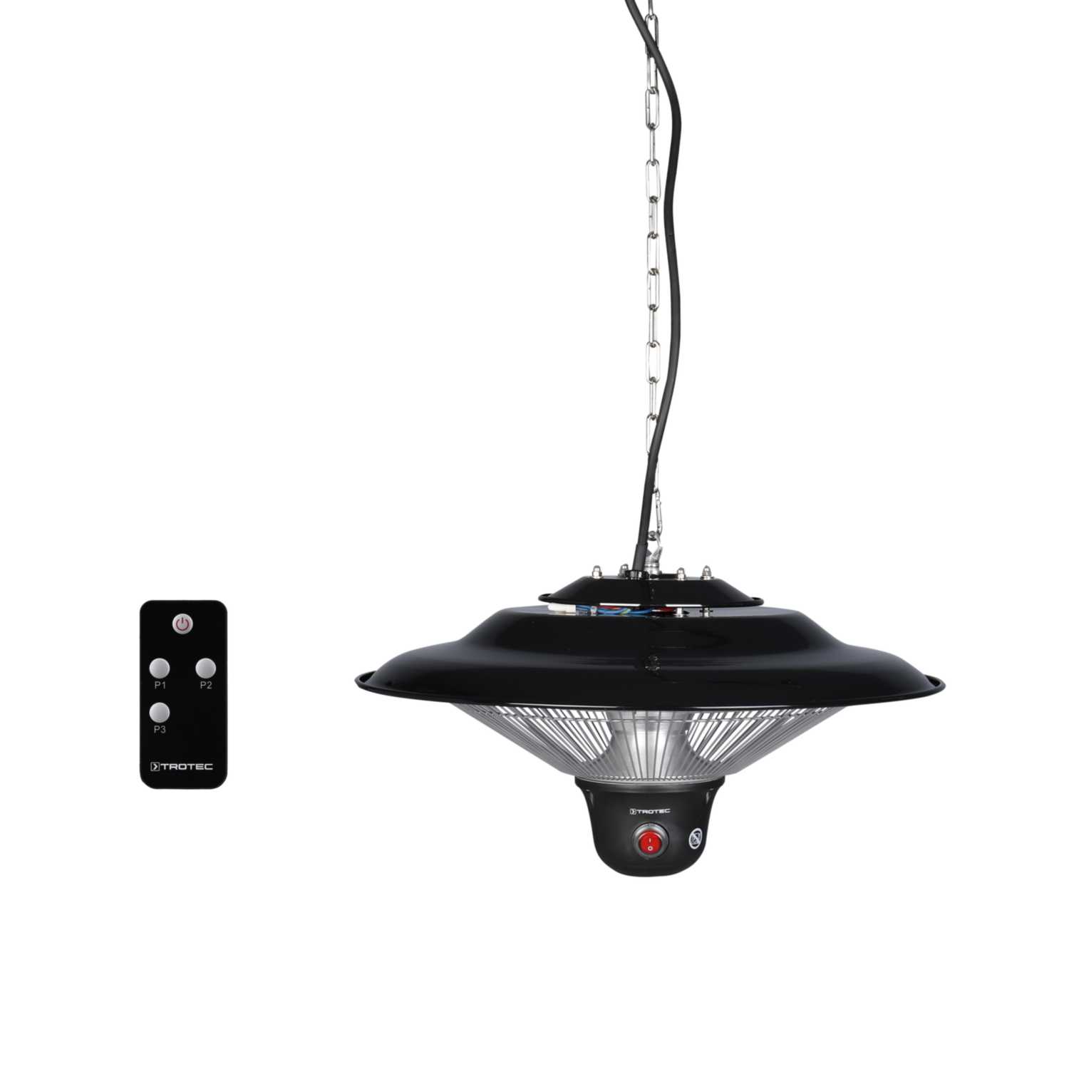 Trotec IR 1500 SC 1.5kW Design Ceiling Infrared Radiant Heater IP34 ...