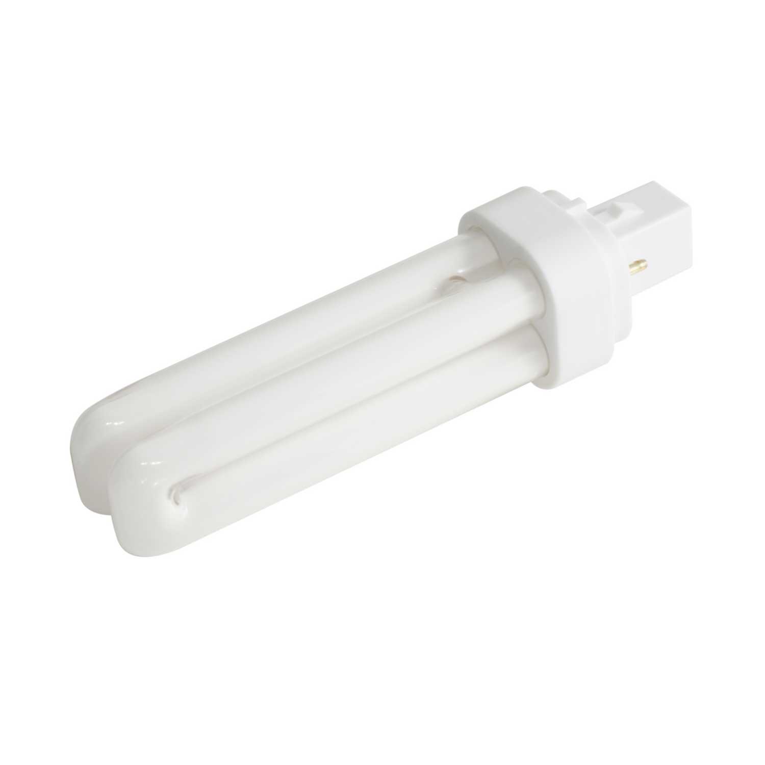 Fusion 13W G24D-1 2 Pin Double Compact Fluorescent Lamp 3500K (EDD13 ...